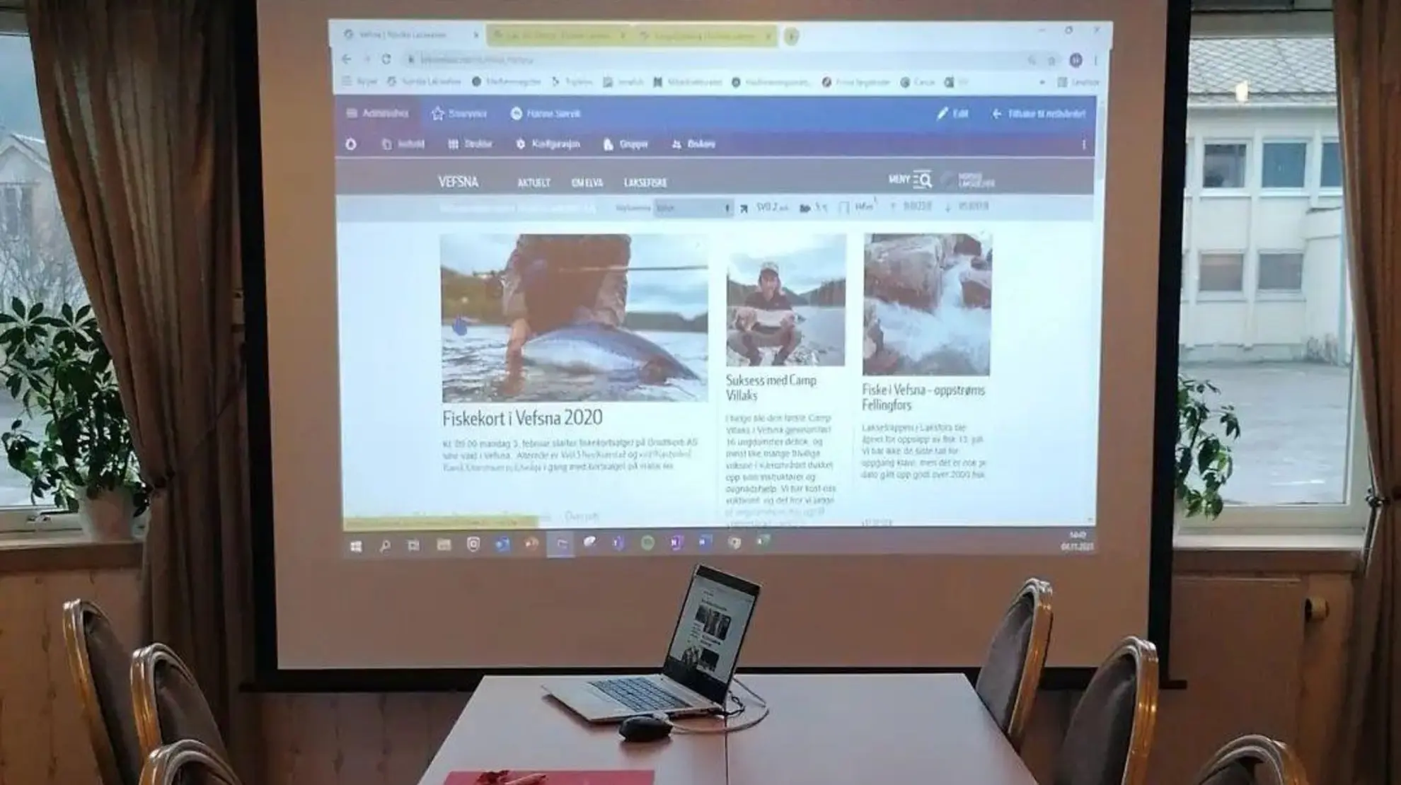 Nettsidebygging for Vefsna, Drevjo og Fusta. | Norske Lakseelver